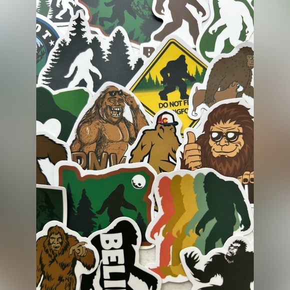 Office | Bigfoot Themed Sticker Pack Sasquatch Stickers Bundle Comes ...